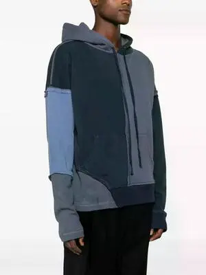 GREG LAUREN Paneled Hoodie