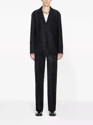 Off-White 23-print Pinstriped Blazer