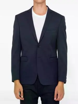 TONELLO Wool Blazer - Blue