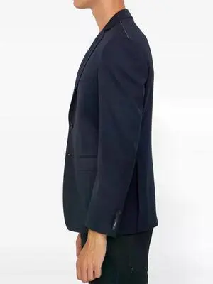 TONELLO Wool Blazer - Blue