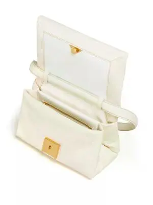 Marni Prisma Leather Shoulder Bag - Neutrals
