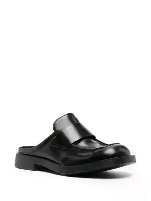 Camper Mil 1978 Backless Loafers - Black