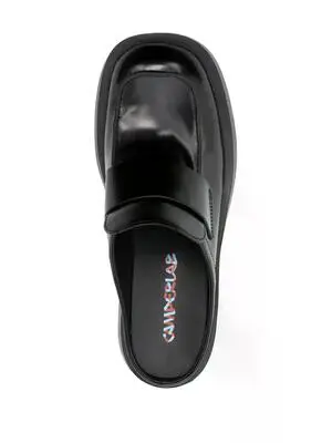 Camper Mil 1978 Backless Loafers - Black