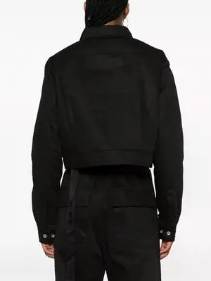 Rick Owens Cut-out Cropped Jacket