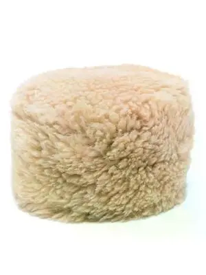 TOTEME Shearling Pillbox Hat - Neutrals