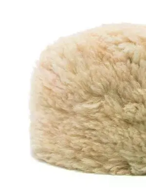 TOTEME Shearling Pillbox Hat