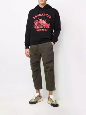 Dsquared2 Logo-print Cotton Hoodie