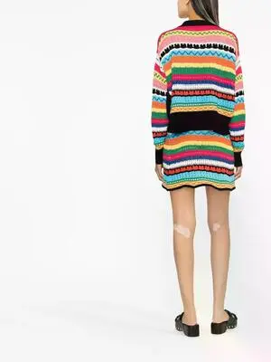 Alanui Over The Horizon Crochet Miniskirt