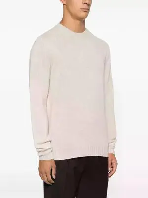 DRUMOHR Crew-neck Cashmere Jumper - Neutrals