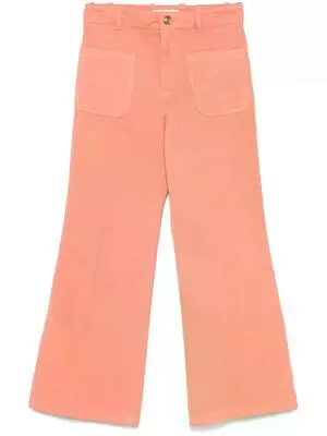 Chloé Cropped Bootcut Trousers