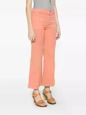 Chloé Cropped Bootcut Trousers