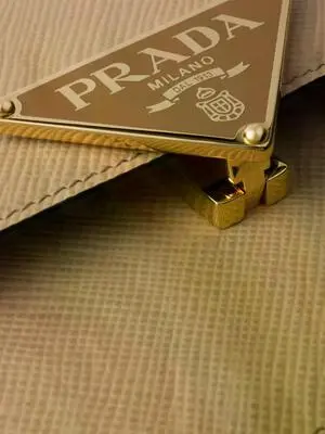 Prada Embleme Shoulder Bag