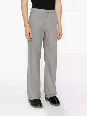 RIER Waxed Poplin Trousers