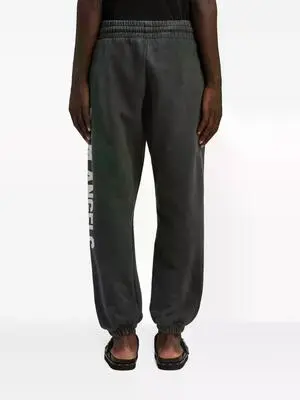 Palm Angels City Washed-effect Track Pants