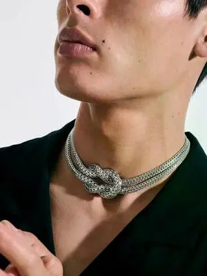 John Hardy Sterling Love Knot Necklace