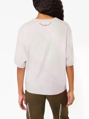 Rabanne Logo-print Rhinestone T-shirt