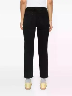 FRAME High-rise Straight-leg Jeans