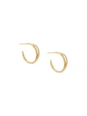 WOUTERS & HENDRIX Small Wrap Hoop Earrings