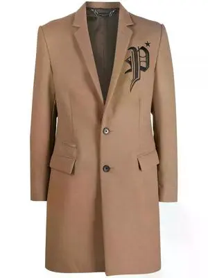 Philipp Plein Gothic Plein Single-breasted Coat