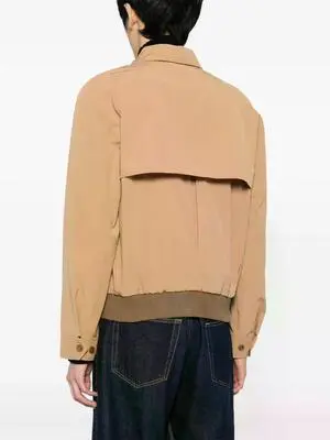 Maison Kitsuné Bold Fox Head-appliqué Gabardine Jacket