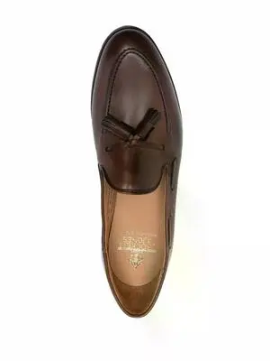 Crockett & Jones Tasseled Leather Loafers