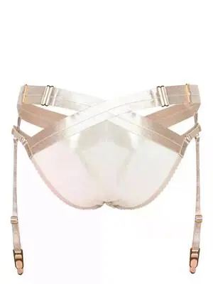 BORDELLE Tomoe Satin Harness Brief