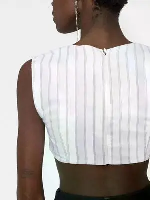 Attico Knot-detail Cropped Top