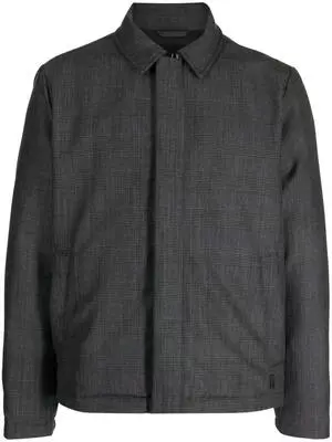 Dunhill Plaid-check Pattern Shirt Jacket