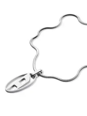 DIESEL® Logo-pendant Necklace