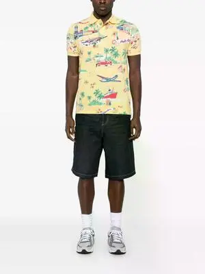 Polo Ralph Lauren Illustration-print Polo Shirt