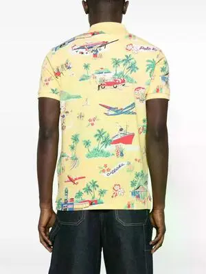 Polo Ralph Lauren Illustration-print Polo Shirt