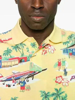 Polo Ralph Lauren Illustration-print Polo Shirt