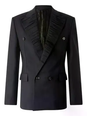 Roberto Cavalli Pleat-detail Blazer