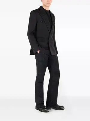 Roberto Cavalli Pleat-detail Blazer