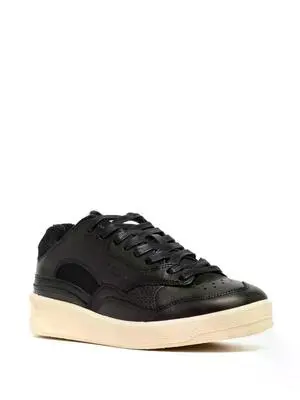 JIL SANDER Basket Low-top Sneakers - Black