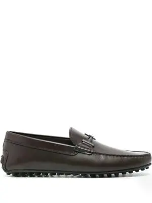 TOD'S T Ring City Gommino Loafers