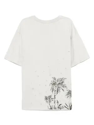 FIVE CM Logo-embroidered T-shirt