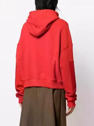 Goen.j High-neck Drawstring Hoodie