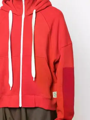 Goen.j High-neck Drawstring Hoodie