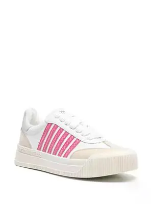 Dsquared2 Striped Lace-up Sneakers