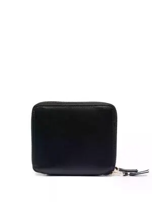 Comme Des Garçons Zipped Leather Wallet - Black