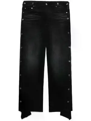 Y/project Wide-leg Jeans - Black