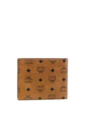 Mcm Logo Bi-fold Wallet
