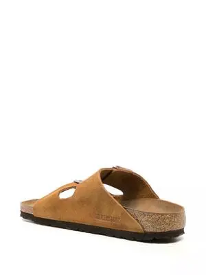 BIRKENSTOCK Arizona Buckle Strap Sandals - Brown