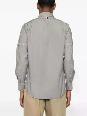 Thom Browne Adjustable-armbands Cotton Shirt
