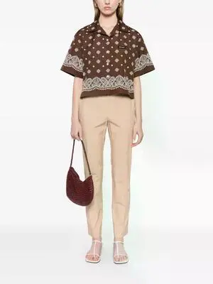 TWINSET Logo-plaque Tailored Trousers