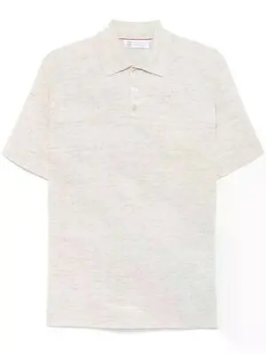 Brunello Cucinelli Fine-knit Polo Shirt