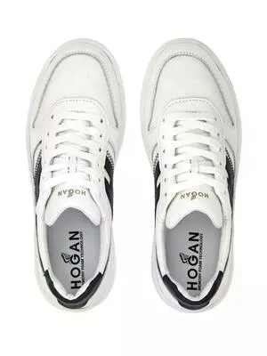 Hogan H630 Panelled Sneakers - White