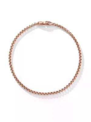 David Yurman 18kt Rose Gold Box Chain Bracelet