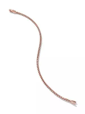 David Yurman 18kt Rose Gold Box Chain Bracelet